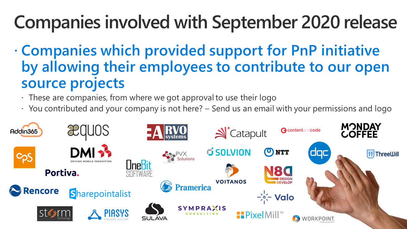 SharePoint PnP Monthly Call – September 8th, 2020 – Screenshot Summary ...