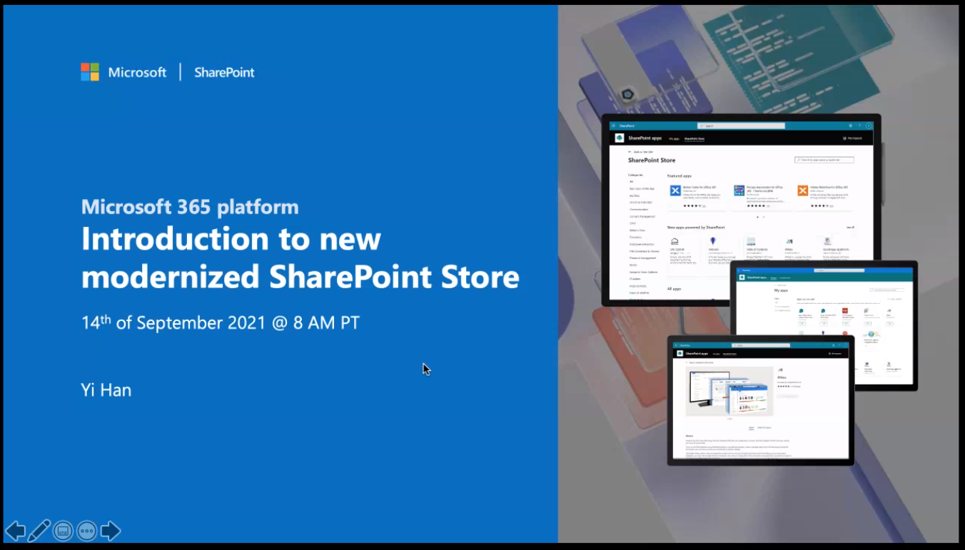 Microsoft 365 Platform Call – September 14th, 2021 – Screenshot Summary ...